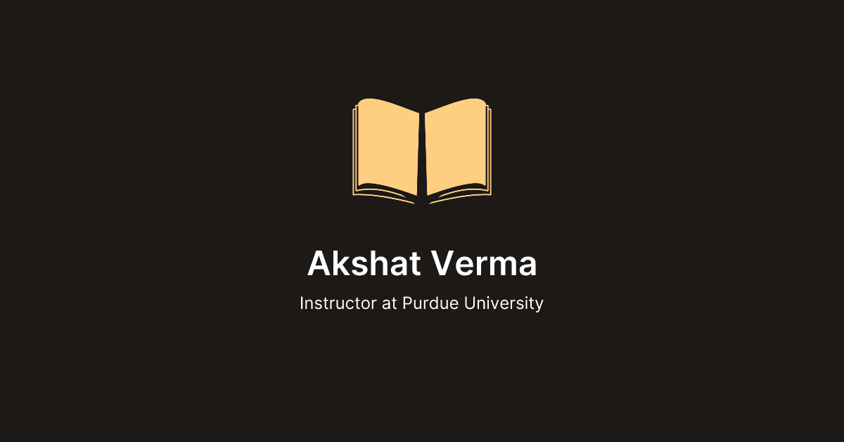 Akshat Verma